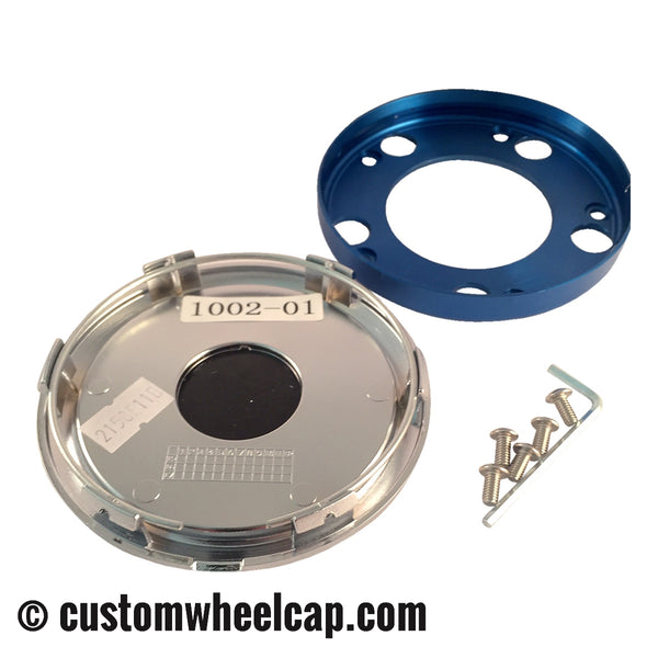 DUB Spinner Wheel Center Caps Chrome 1002-01 5-Bolt (Set of 4 ...