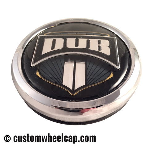 DUB Center Caps 1003-07 Chrome Pop-In (Set of 4) – Customwheelcap.com