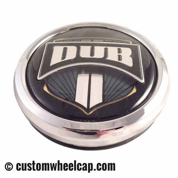 DUB Center Caps 1003-07 Chrome Pop-In (Set of 2) – Customwheelcap.com