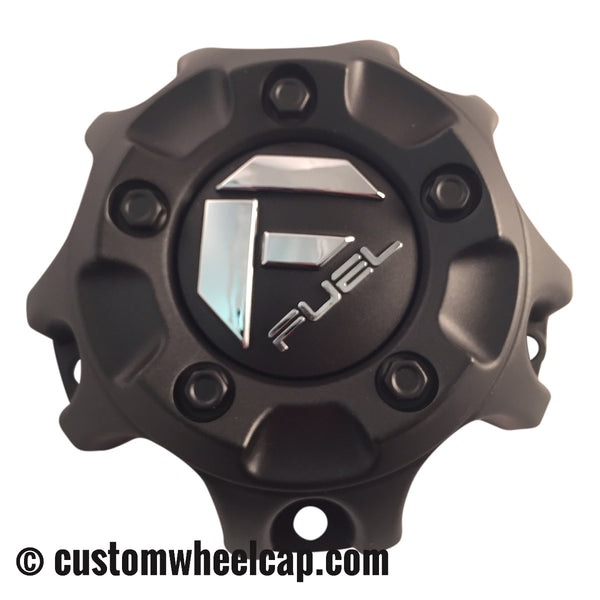 Fuel Off Road Center Cap 1001-57 M-454 5 Lug Flat Black ...
