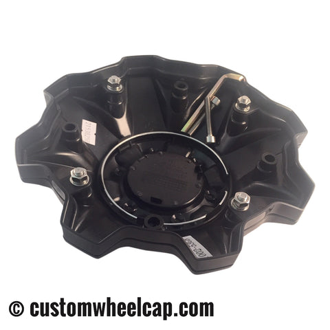 Fuel Off Road Center Cap 1002-53GB 8 Lug Gloss Black with Chrome Rivet ...