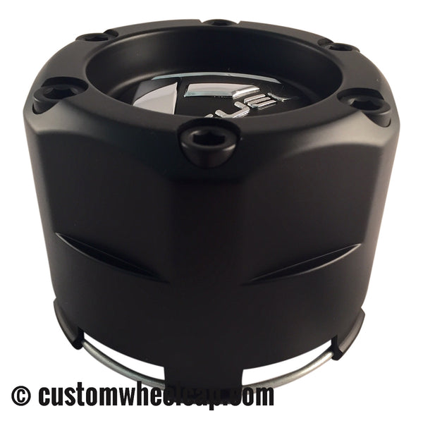 Fuel Off Road Center Caps 1003-47 Flat Black Snap-In (Set of 4 ...