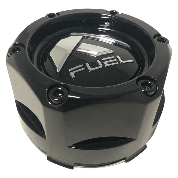 Fuel Off Road Center Caps 1003-48 Gloss Black Snap-In (Set of 2 ...