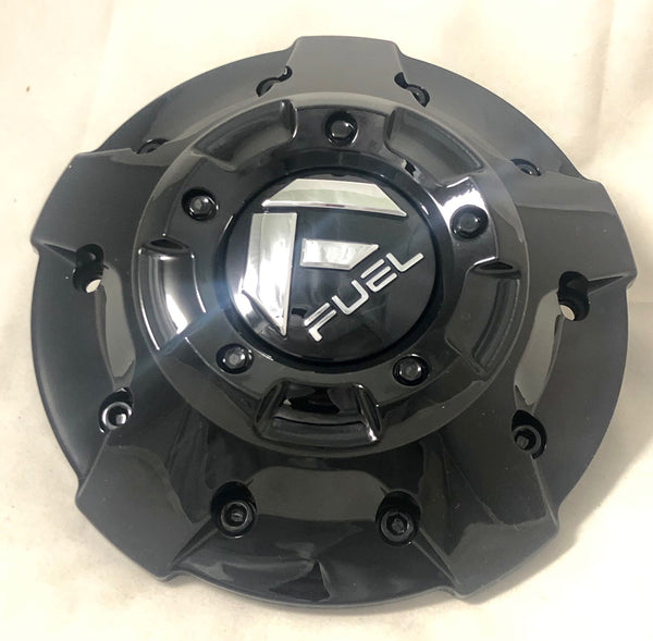 Fuel Off Road Center Cap 1003-81GBR 5 & 6 Lug Gloss Black with Chrome ...
