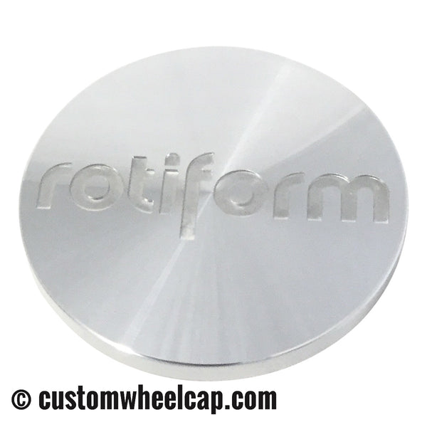 Rotiform Center Cap Forged Brushed Aluminum Pop-In – Customwheelcap.com
