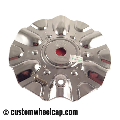 DUB Phase 6 Wheel Center Cap M-653 5640-75 Chrome ** Elite Logo Only ...
